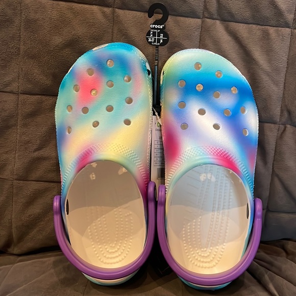 CROCS | Shoes | Nwt Crocs Classic Solarized Sz J4 Nice | Poshmark